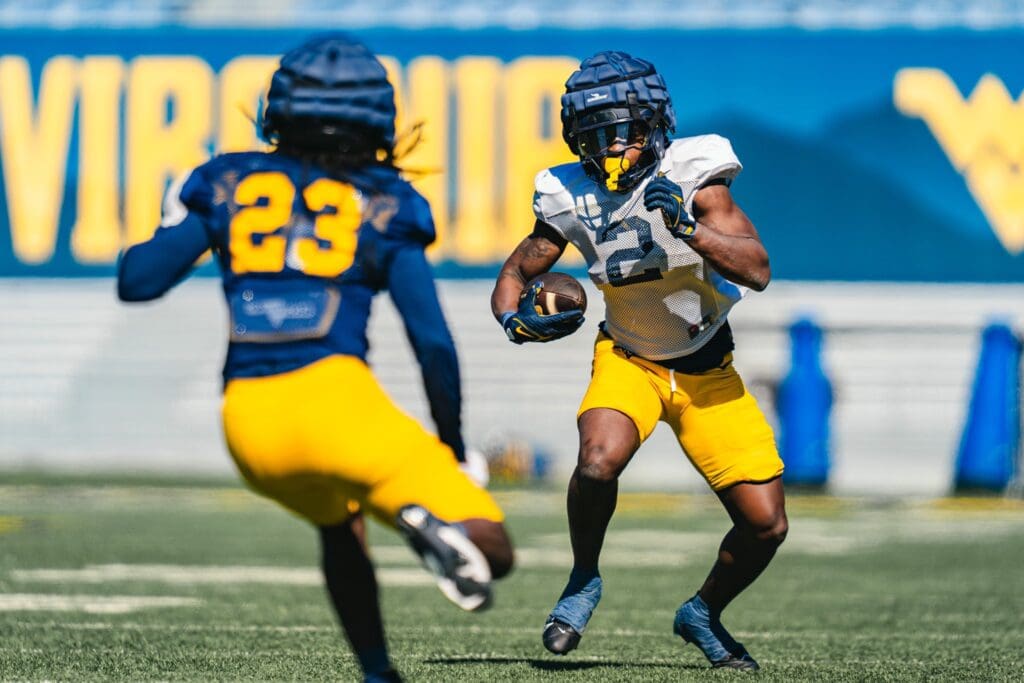 WVU's T.J. Simmons and Tykee Smith Receive Big 12 Weekly Honors | WV ...