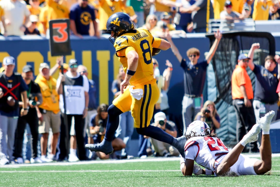 Power Back Tye Edwards | WVU Football All 105 | WV Sports Now