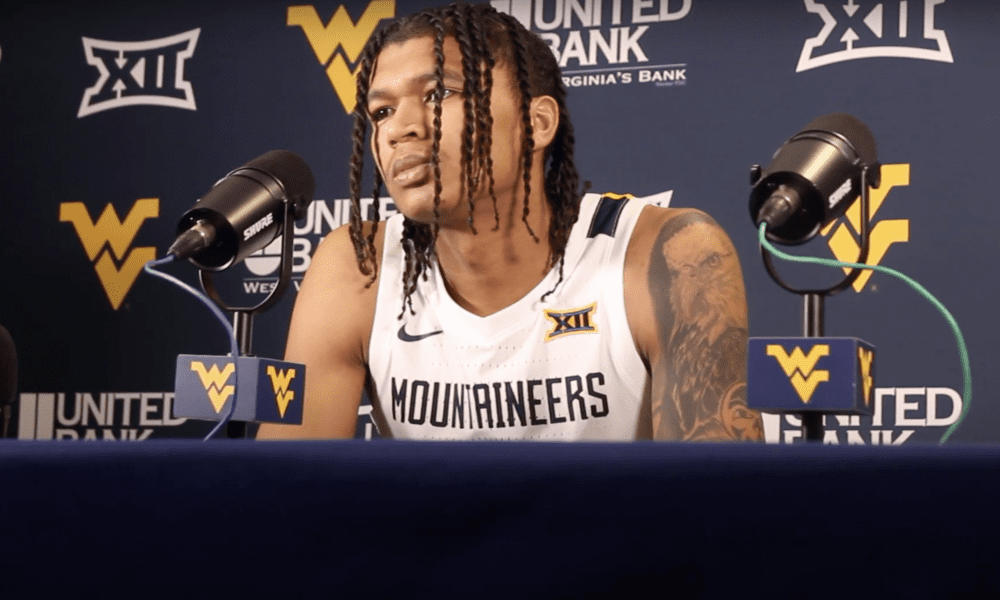 RaeQuan Battle Staying Optimistic During Rough Season For WVU