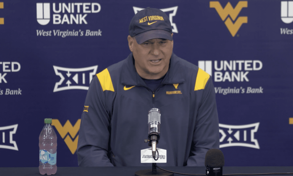 Watch: Rich Rodriguez, Jay Boulware, Cam Cook Give Updates on WVU ...