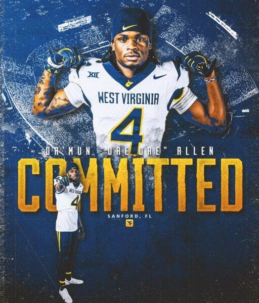 JUCO DB Commits to WVU Football Days After Offer